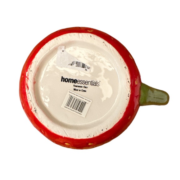 Home Essentials | Dining | Nwt Ceramic Strawberry Water Pitcher By Home ...